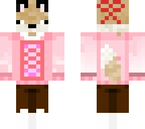 cute fox girl | Minecraft Skins