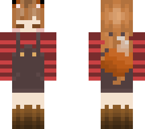 Fox Girl skin | Minecraft Skin