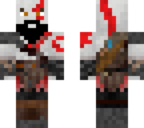 kratos god of war | Minecraft Skin