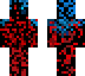 red black demon | Minecraft Skins