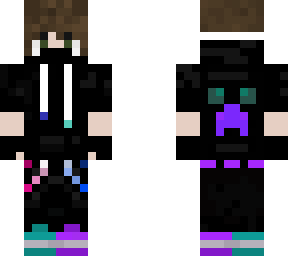 RGB Boy (With Mask) | Minecraft Skin