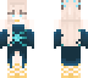 The Warden Lady | Minecraft Skin