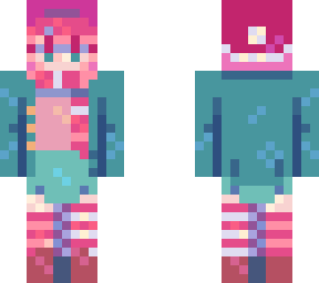~+ Peppermint Tea +~ persona | Minecraft Skin
