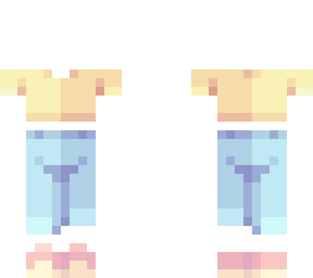 ./ pink lemonade ./ outfit base | Minecraft Skin