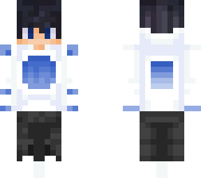 asthetich blue boy effects cool amazing shade | Minecraft Skins