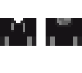 Black Hoodie -Base | Minecraft Skin