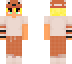 clownfish man | Minecraft Skin