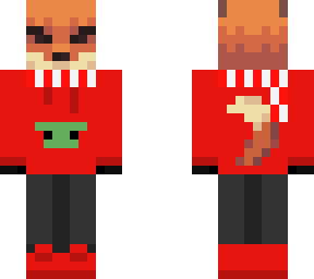 christmas fox | Minecraft Skins