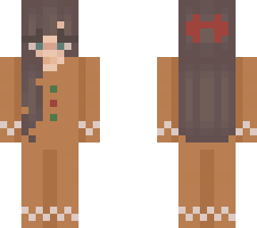 gingerbread gal | Minecraft Skin
