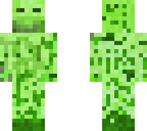 green skin dark new skin monster zombie | Minecraft Skin
