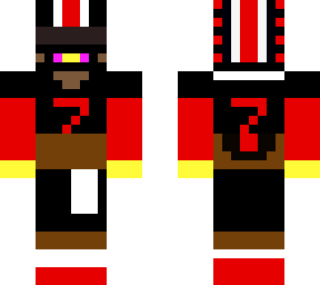 LV SXLO MC OSU BLACK | Minecraft Skin