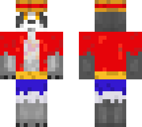 Mapache Luffy | Minecraft Skin