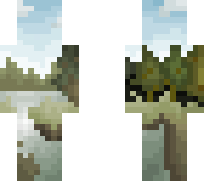 marsh landscape | Minecraft Skin