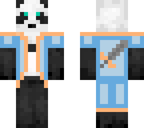 Panda in a jacket | Minecraft Skin