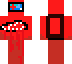 red imposter | Minecraft Skin