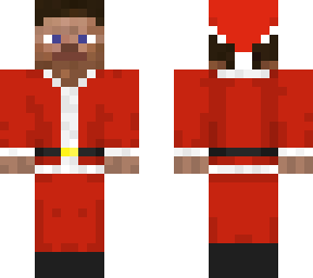 santa steve | Minecraft Skin
