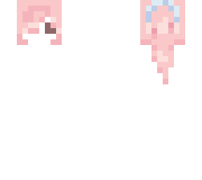 Sugary Sweet ~ Pink Ponytail Hair Base! | Minecraft Skin