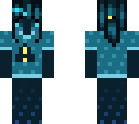 Toxic Slime Monster (blue) | Minecraft Skin