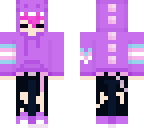trans dino | Minecraft Skins