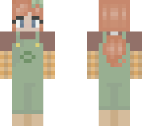 Cute farmer girl | Minecraft Skin