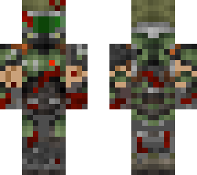 doom guy | Minecraft Skins