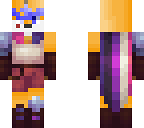 Genderfluid Fox Character | Minecraft Skin