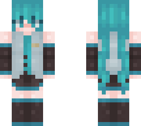 hatsune miku | Minecraft Skin