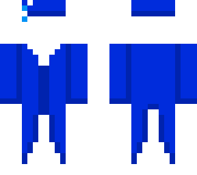 Male Graduation Gown Zipped Base | Minecraft Skin