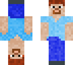 STOVE YES HIS NAME IS STOVE NOT STEVE STOVE | Minecraft Skin