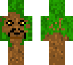 wise old oak tree meme | Minecraft Skin