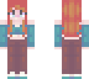 - TURQOISE - | Minecraft Skin