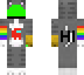 cat dream with infinity gauntlet yes | Minecraft Skin