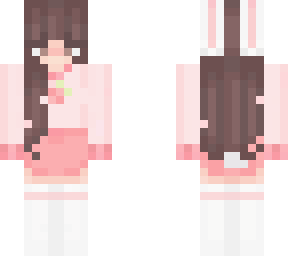Cute bunny girl | Minecraft Skin