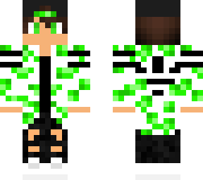 Green Gamer Guy | Minecraft Skin