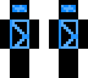 Mirrored glow in the dark sus | Minecraft Skin