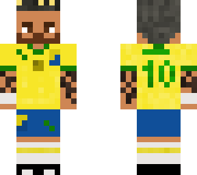 Neymar Jr Mundial | Minecraft Skin