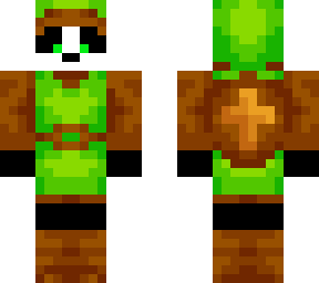 Panda Link ( The Legend Of Zelda 1 NES ) Remastered | Minecraft Skin