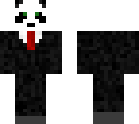 pandiman with suit | Minecraft Skin