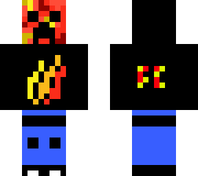 blue preston | Minecraft Skins