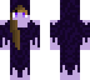 Purple Skin Witch | Minecraft Skin