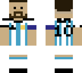 messi world cup | Minecraft Skins