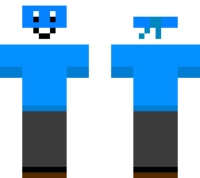 Big Blue Bandit | Minecraft Skin
