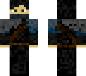 Black Assassin robes | Minecraft Skin