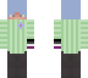 blue haired boi | Minecraft Skin
