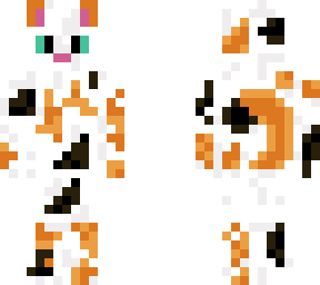 calico cat | Minecraft Skin