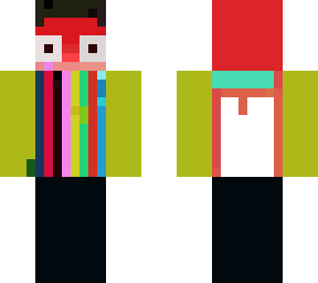 colourful skin | Minecraft Skin