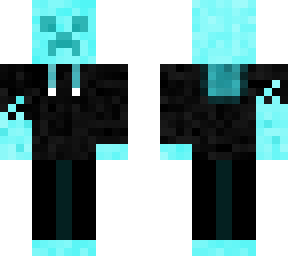 orginal ice creeper (recreated) | Minecraft Skin