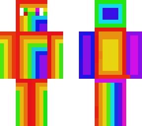 RAINBOW BOY | Minecraft Skin