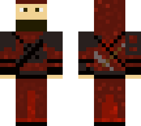 Red Assassin robes | Minecraft Skin