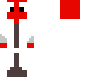 red rainbow friends | Minecraft Skin